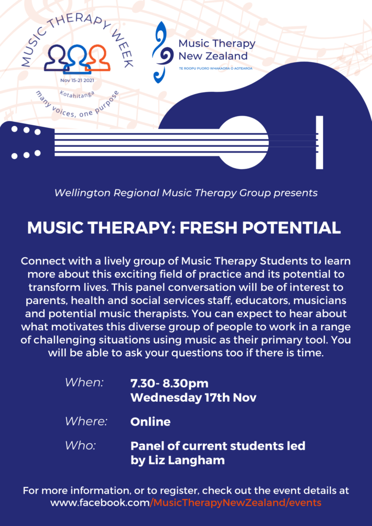 Music Therapy Week | Registered Music Therapists | NZ